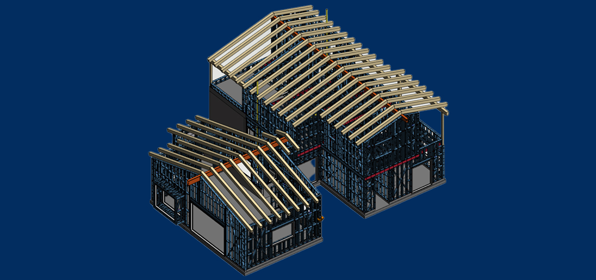 Hybrid Construction Residential Building